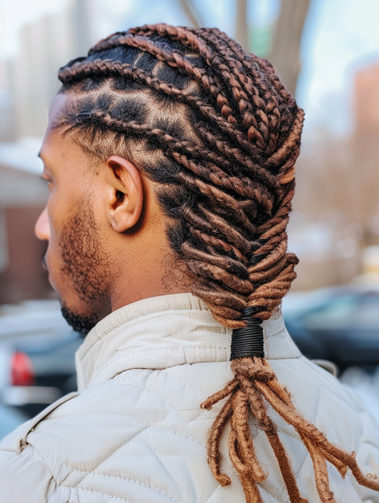 Exploring 31 Creative Dreads Styles for Black Man: From Short Locks to ...