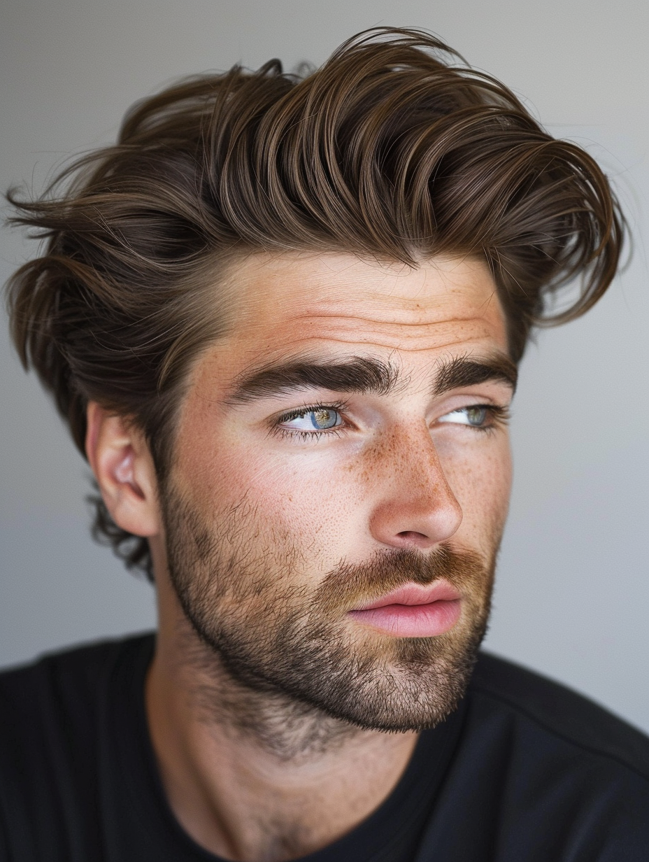 Exploring 40 Diverse Medium Haircut Ideas for Men Suitable for Straight ...