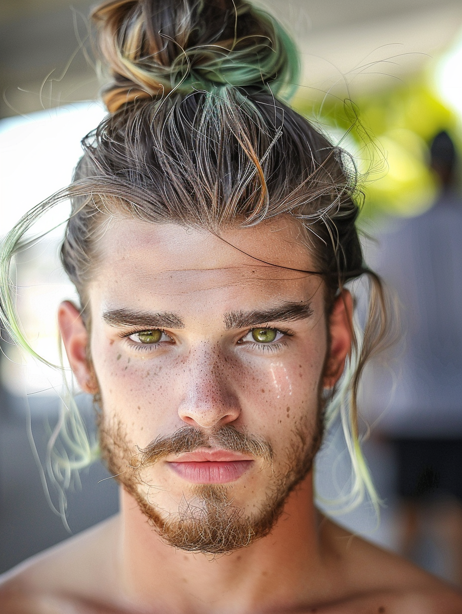 Exploring 31 Diverse Man Bun Hairstyles for Every Occasion from ...
