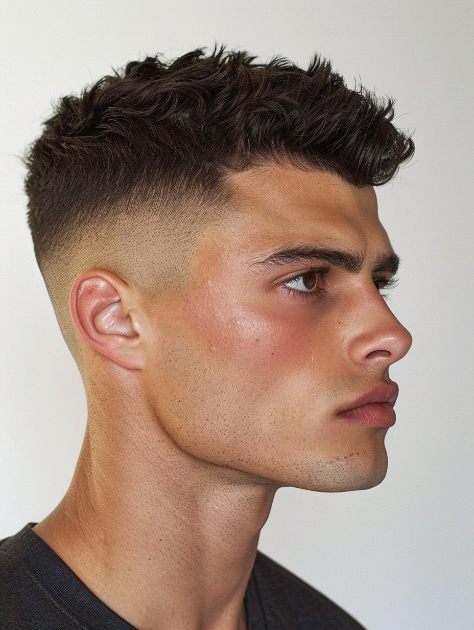 Exploring 29 French Crop Hair Men Styles: From Undercut Elegance to Low ...