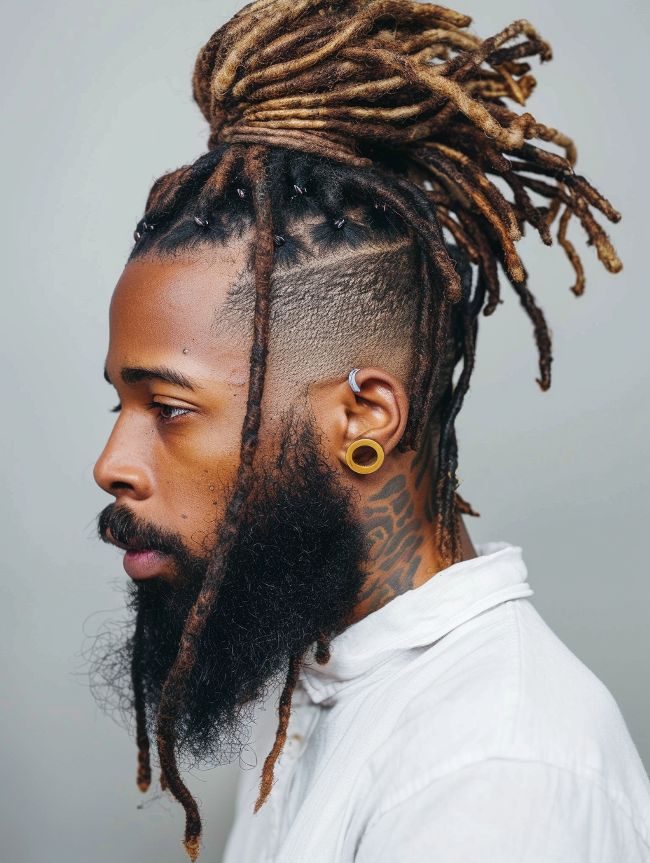 Exploring 31 Creative Dreads Styles for Black Man: From Short Locks to ...