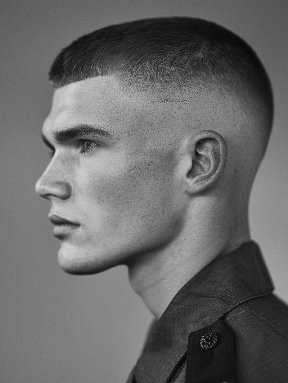 30 Buzz Cut Fade Haircut Ideas for Men Featuring Low Taper Mid Drop and ...