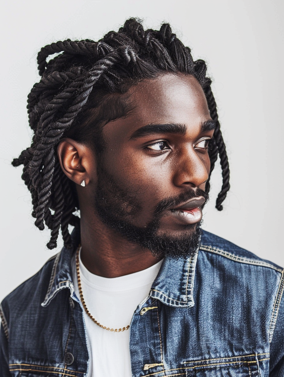 Exploring 40 Trendsetting Black Men's Hairstyle Ideas: Fades Twists and ...