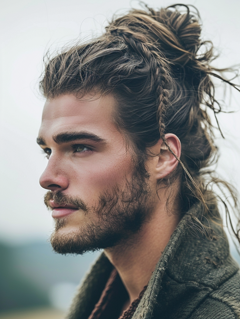 Exploring 31 Diverse Man Bun Hairstyles for Every Occasion from ...