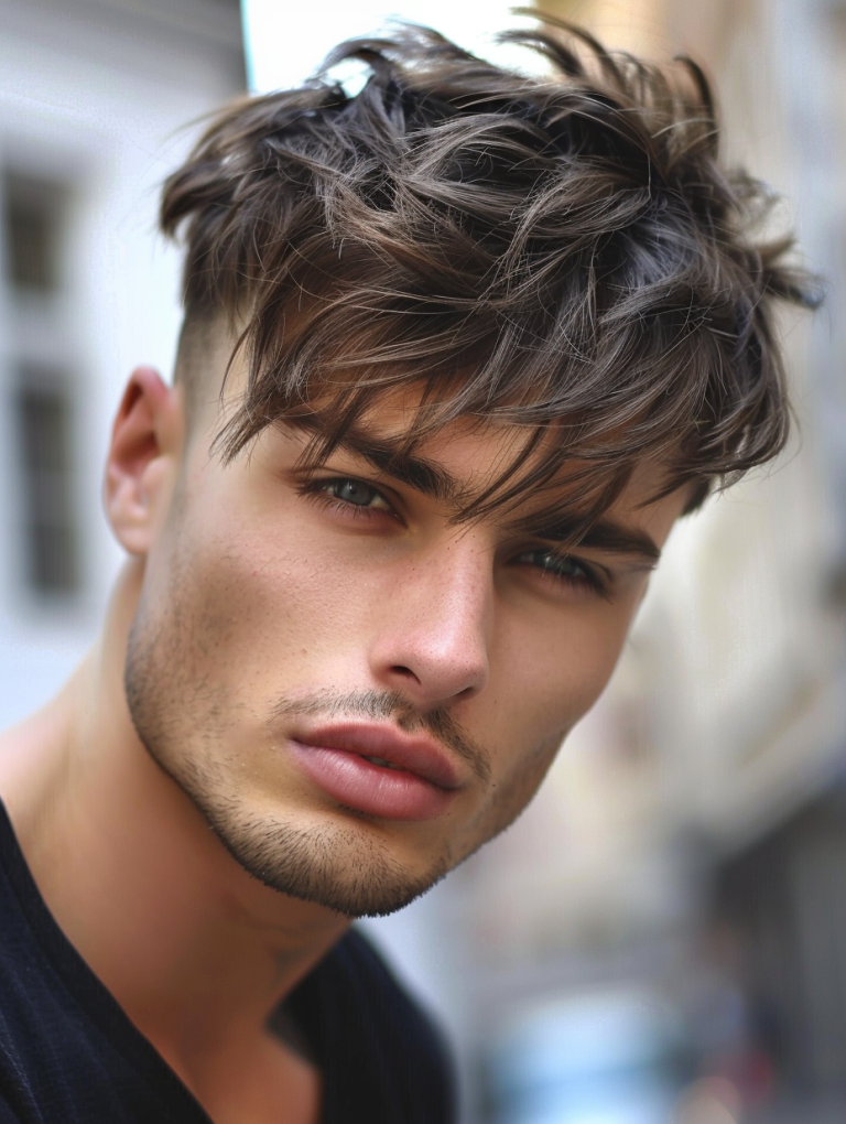 27 Layered Hairstyles for Men From Short to Long Including Medium ...