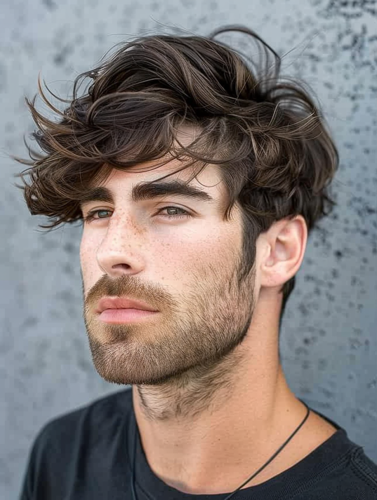 27 Layered Hairstyles for Men From Short to Long Including Medium ...