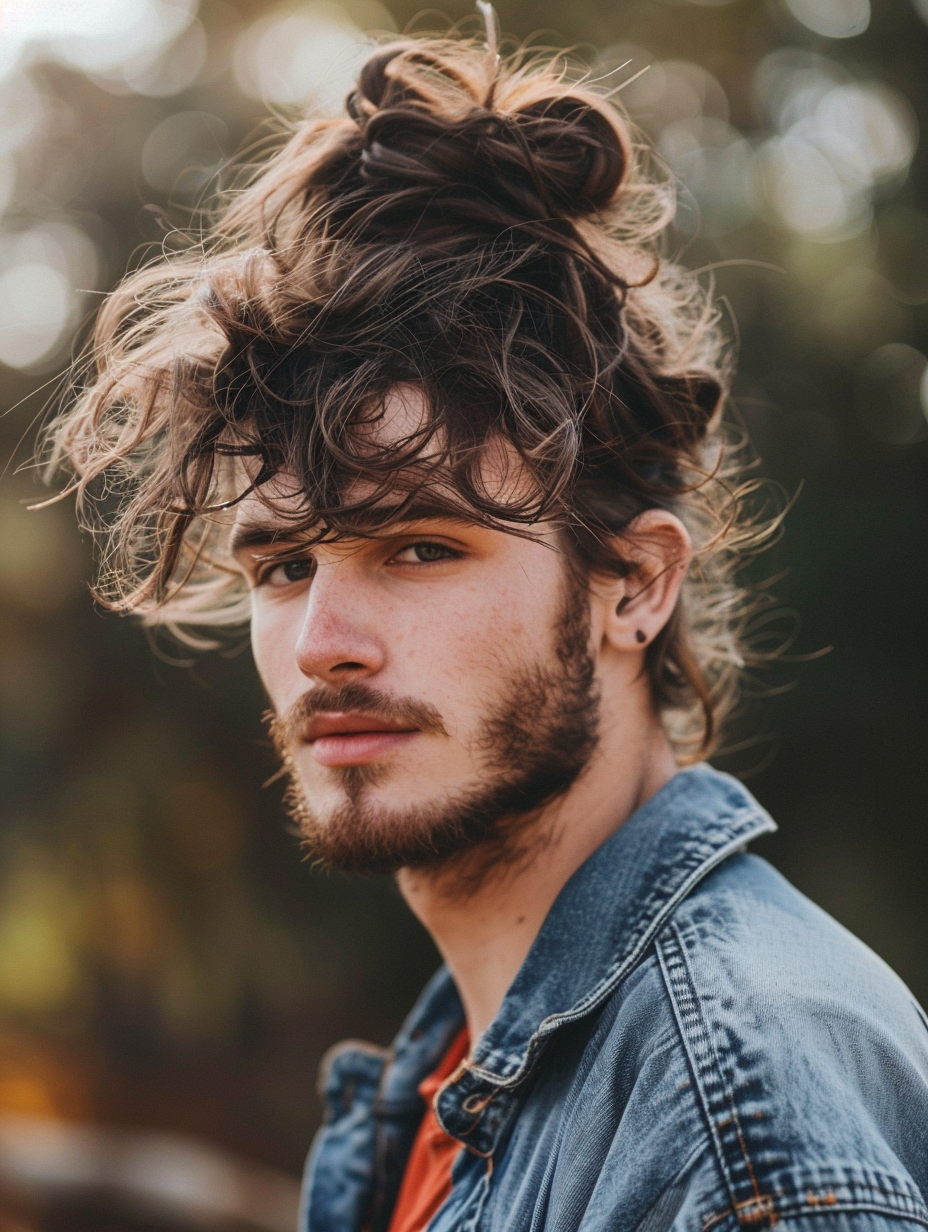 Exploring 34 Men Top Knot Hairstyle Ideas: From Elegant Wedding Looks ...