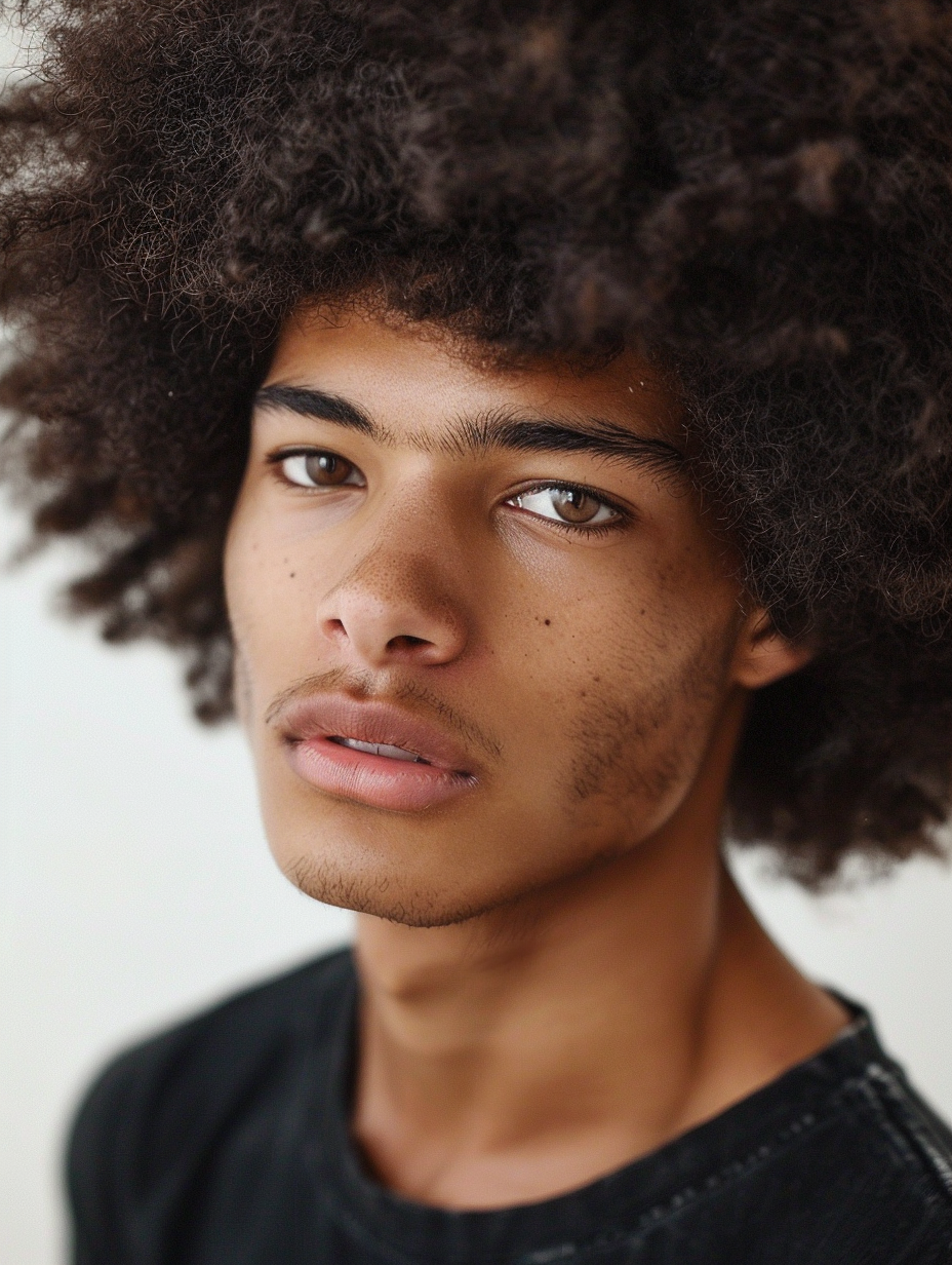 32 Black Men Long Hairstyles Ideas with Afro Twist Braids Fade and ...