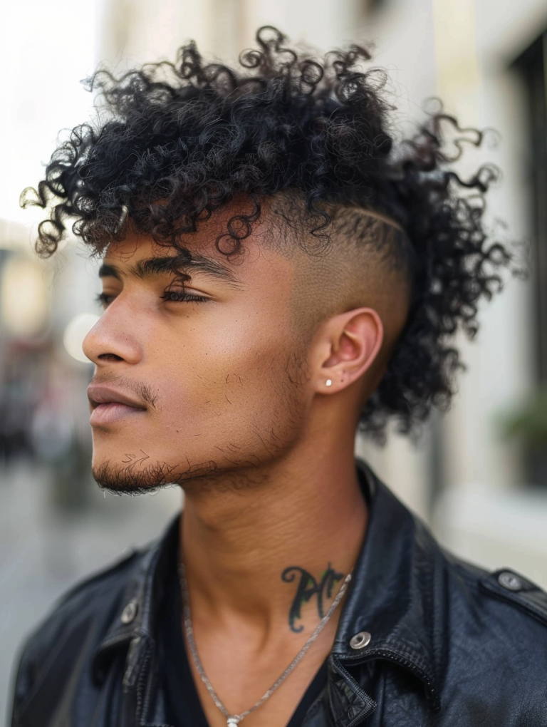 29 Unique Black Men's Curly Hairstyles: Short, Medium, & Long Hair with ...
