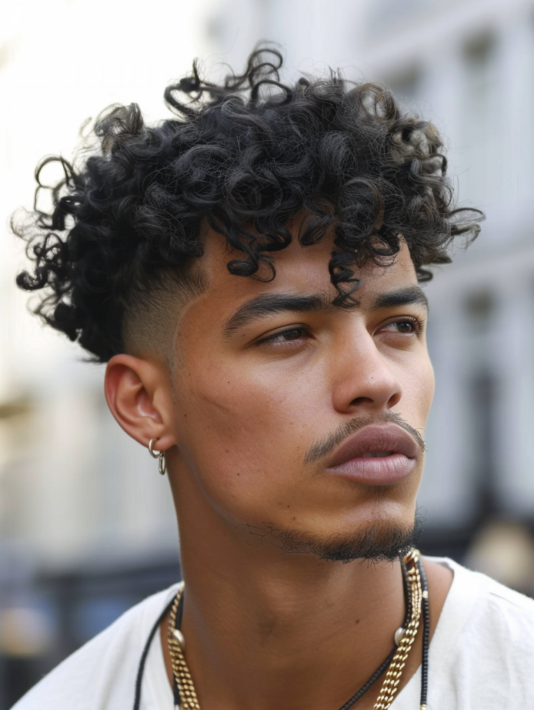 29 Unique Black Men's Curly Hairstyles: Short, Medium, & Long Hair with ...