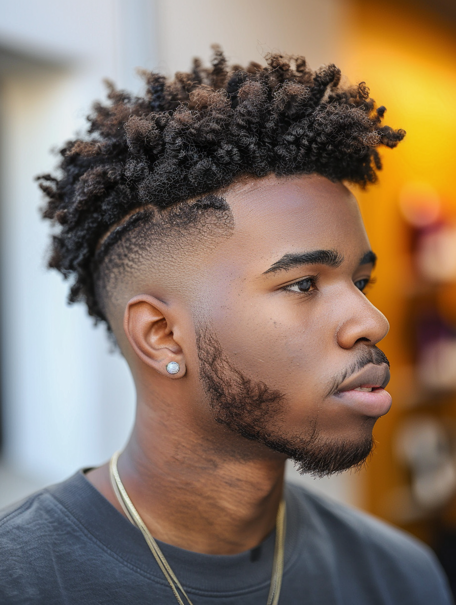 29 Unique Black Men's Curly Hairstyles: Short, Medium, & Long Hair with ...