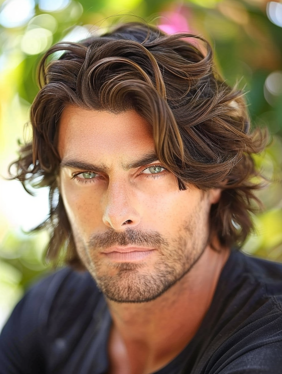 27 Layered Hairstyles for Men From Short to Long Including Medium ...