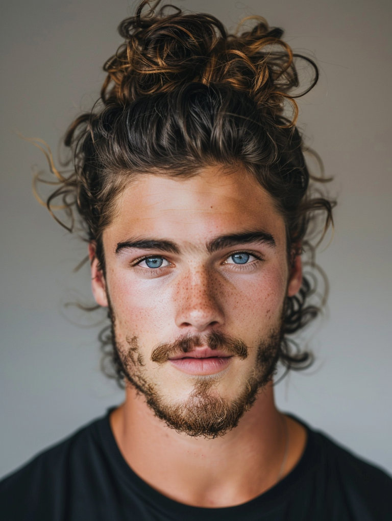 Exploring 31 Diverse Man Bun Hairstyles for Every Occasion from ...