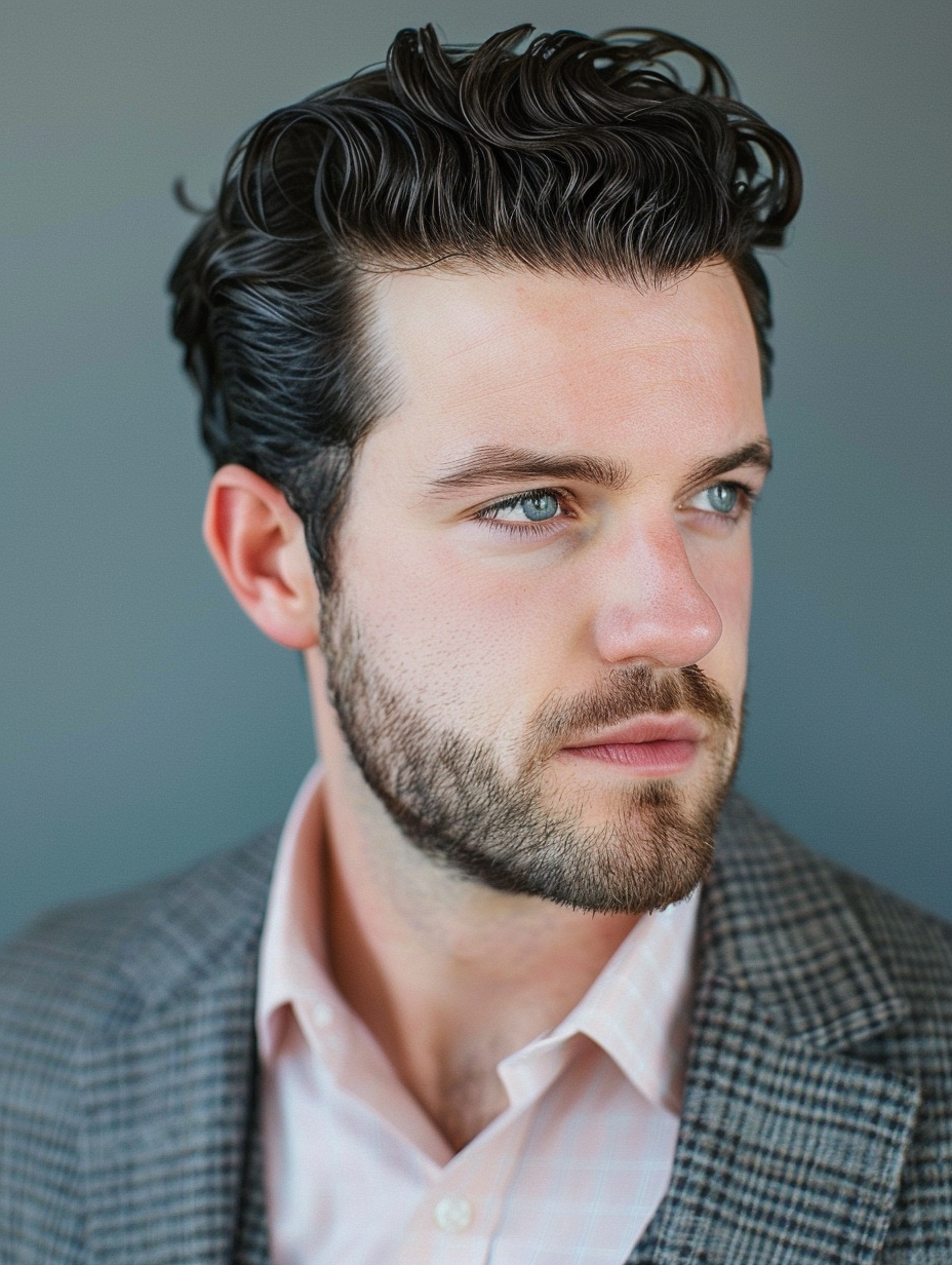 Exploring 33 Diverse Slicked Back Hair Men Styles from Classic to ...