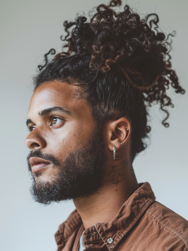 Exploring 34 Men Top Knot Hairstyle Ideas: From Elegant Wedding Looks ...