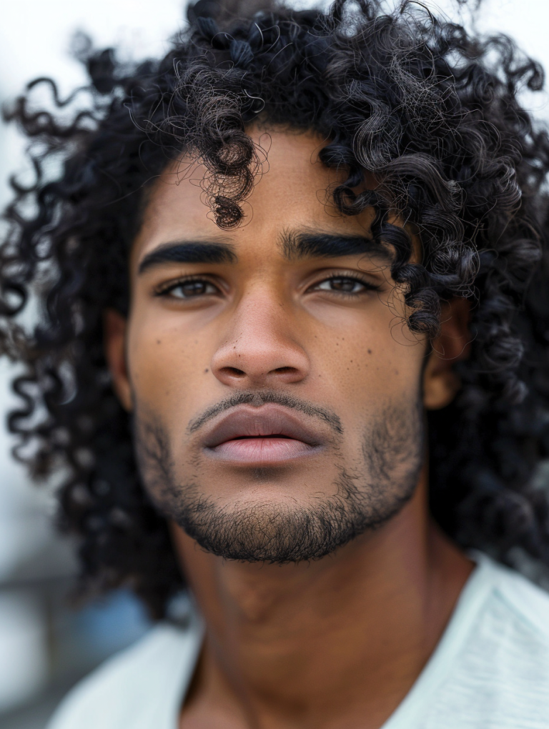 32 Black Men Long Hairstyles Ideas with Afro Twist Braids Fade and ...