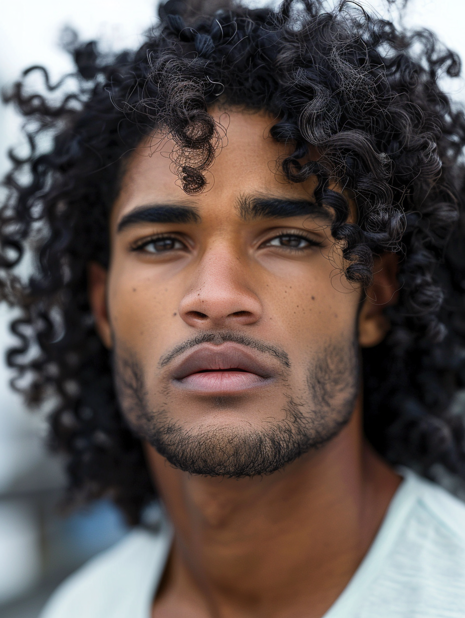 32 Black Men Long Hairstyles Ideas with Afro Twist Braids Fade and ...