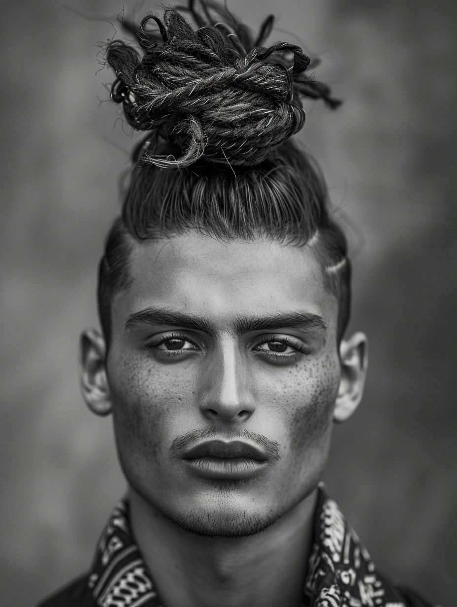 Exploring 34 Men Top Knot Hairstyle Ideas: From Elegant Wedding Looks ...