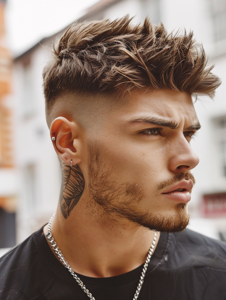 Exploring 29 Versatile Caesar Cut Men Hairstyles: Classic, Textured ...