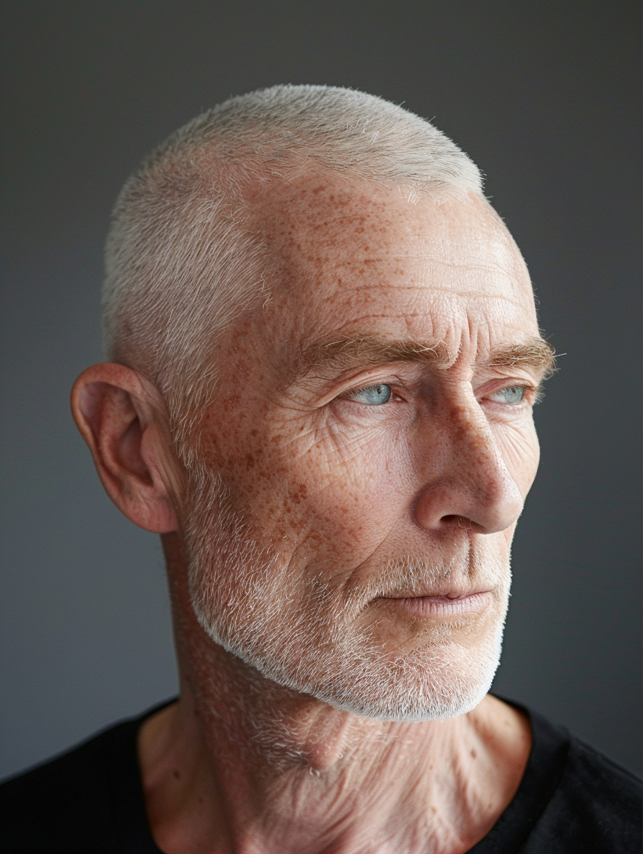 Discov36 stylish and practical older men haircuts over 50 for grey hair ...