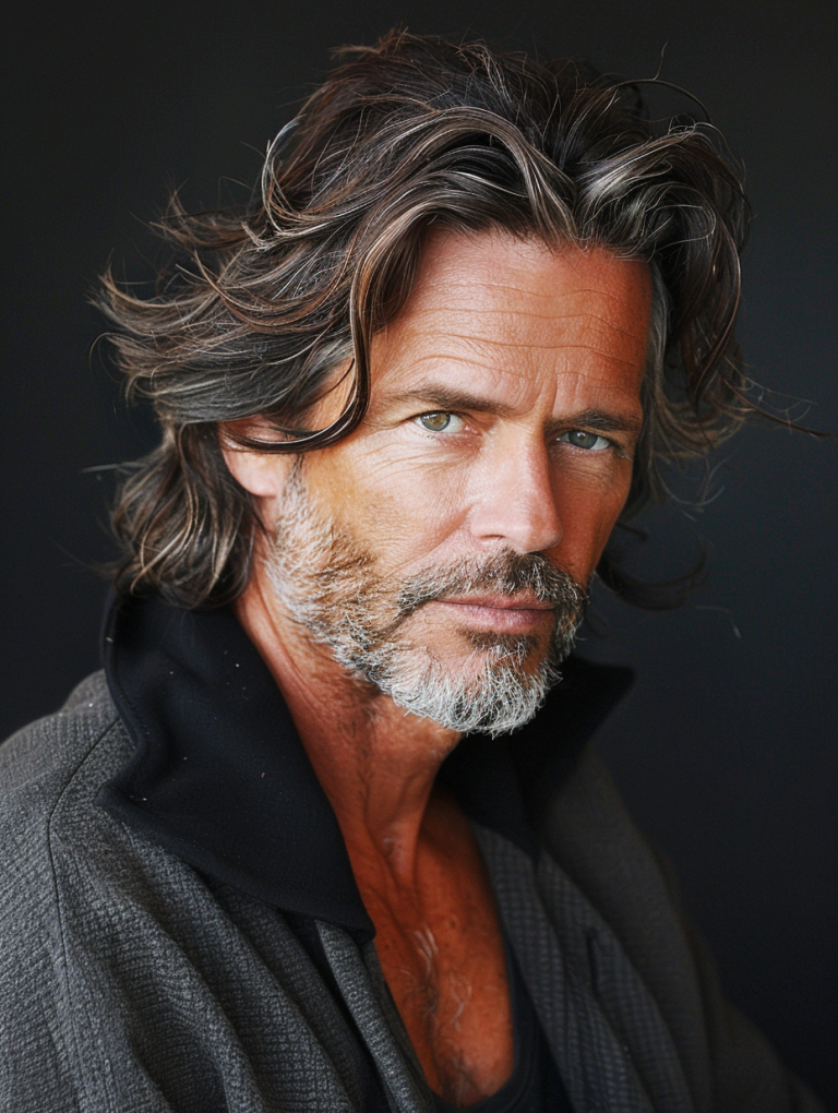 30 Best Hairstyles for Older Man with Thinning Hair Curly Hair Fine ...