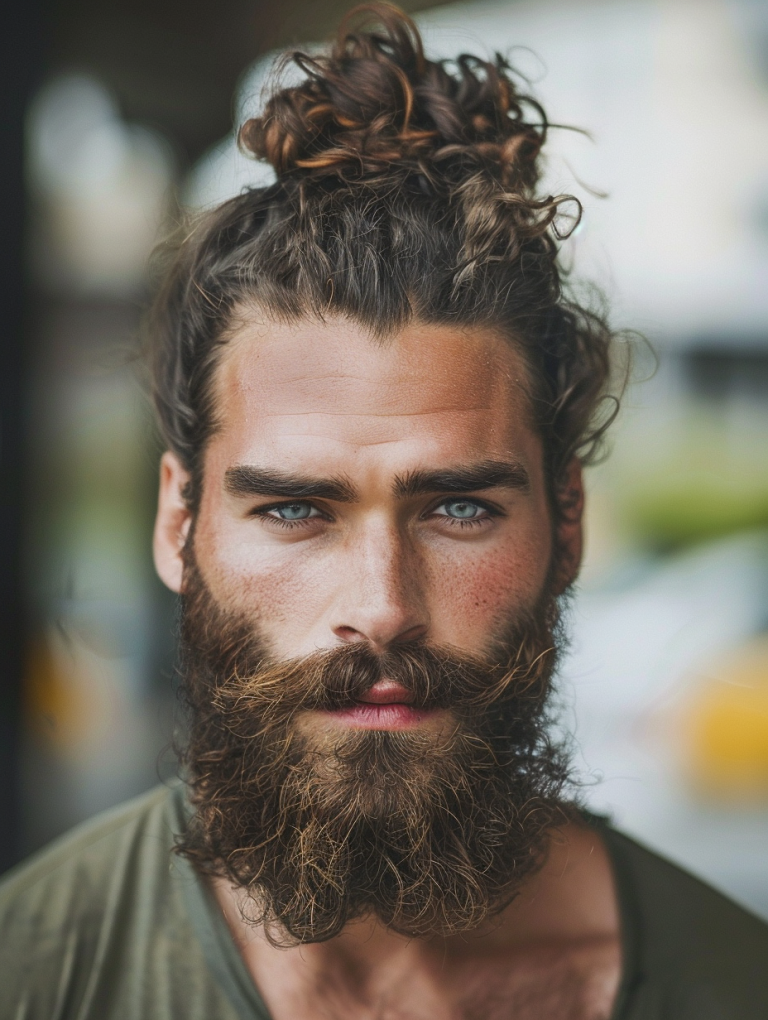 Exploring 31 Diverse Man Bun Hairstyles for Every Occasion from ...