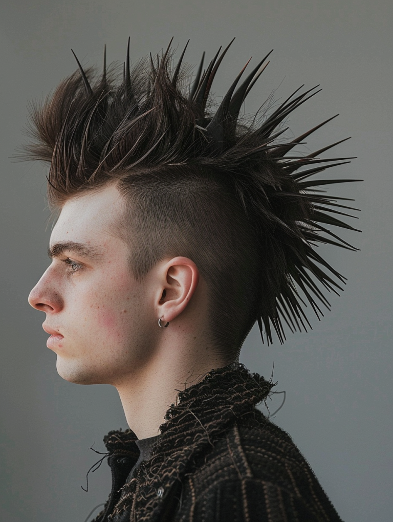 Exploring 27 Bold and Creative Mohawk Hairstyles for Men from Punk to ...