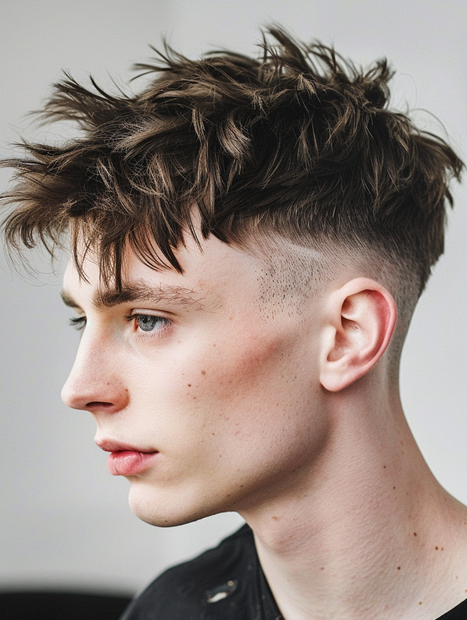Exploring 29 French Crop Hair Men Styles: From Undercut Elegance to Low ...