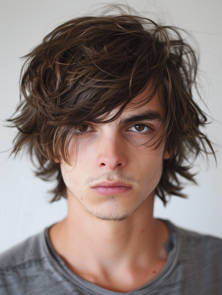 27 Layered Hairstyles for Men From Short to Long Including Medium Length Shaggy and Korean Styles
