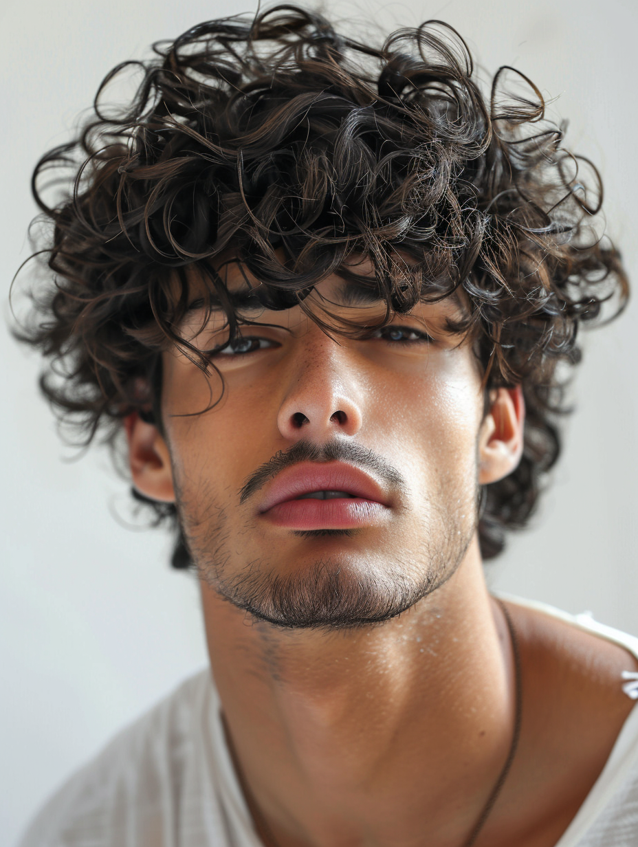 Explore 29 Wolf Cut Hairstyles Men: Long Short Mullet Korean Curly ...