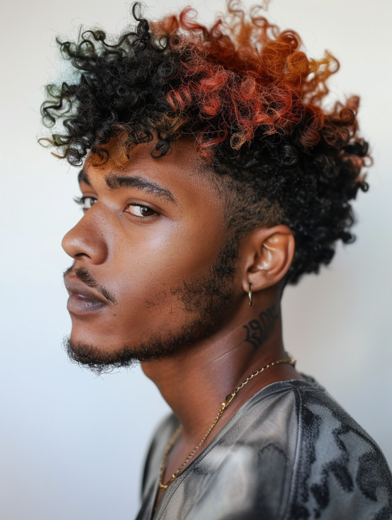 29 Unique Black Men's Curly Hairstyles: Short, Medium, & Long Hair with ...
