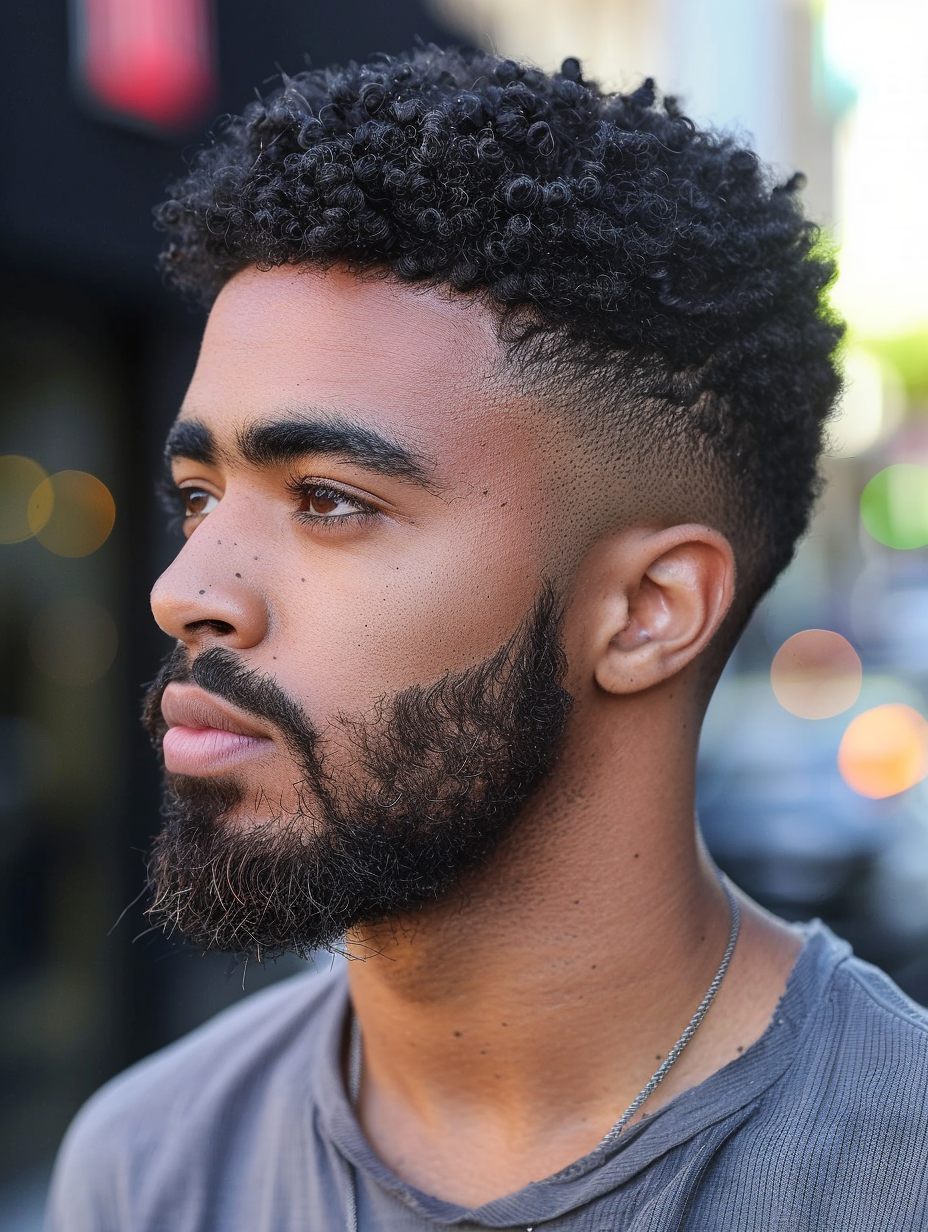 29 Unique Black Men's Curly Hairstyles: Short, Medium, & Long Hair with ...