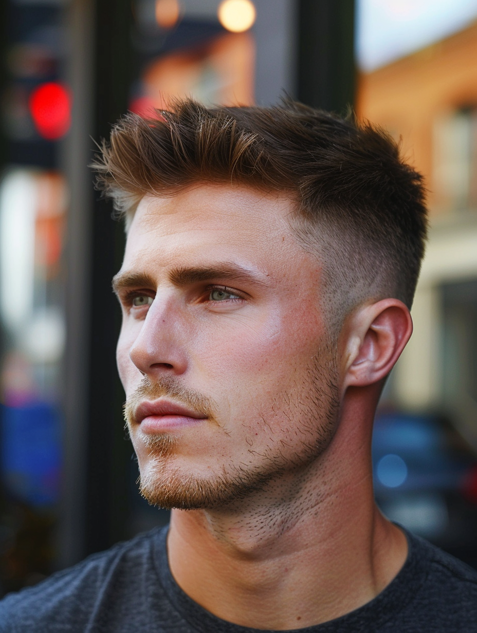 Exploring 29 Versatile Caesar Cut Men Hairstyles: Classic, Textured ...
