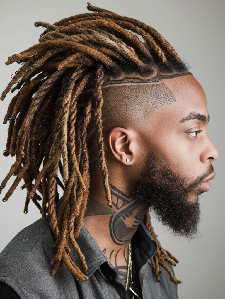 Exploring 31 Creative Dreads Styles for Black Man: From Short Locks to ...