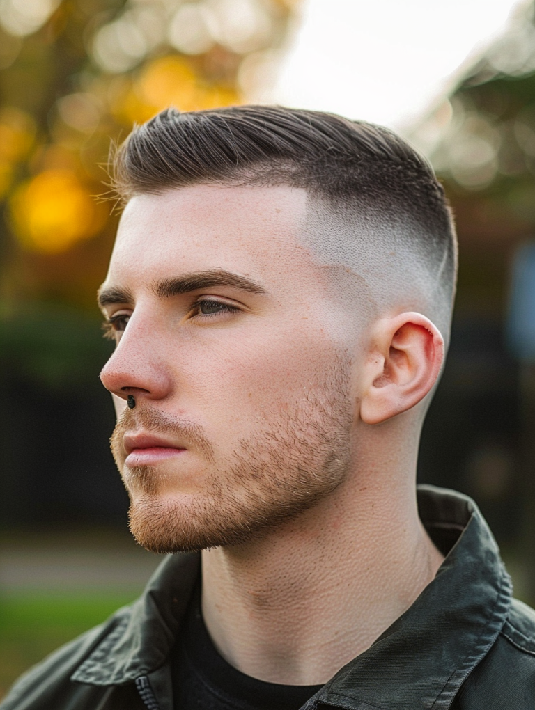 30 Buzz Cut Fade Haircut Ideas for Men Featuring Low Taper Mid Drop and ...