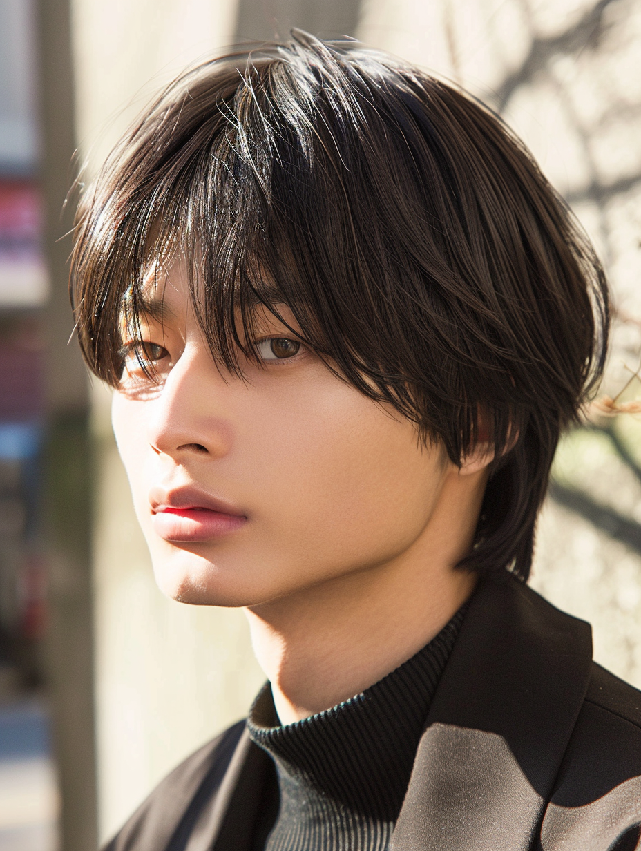 Explore 29 Wolf Cut Hairstyles Men: Long Short Mullet Korean Curly ...