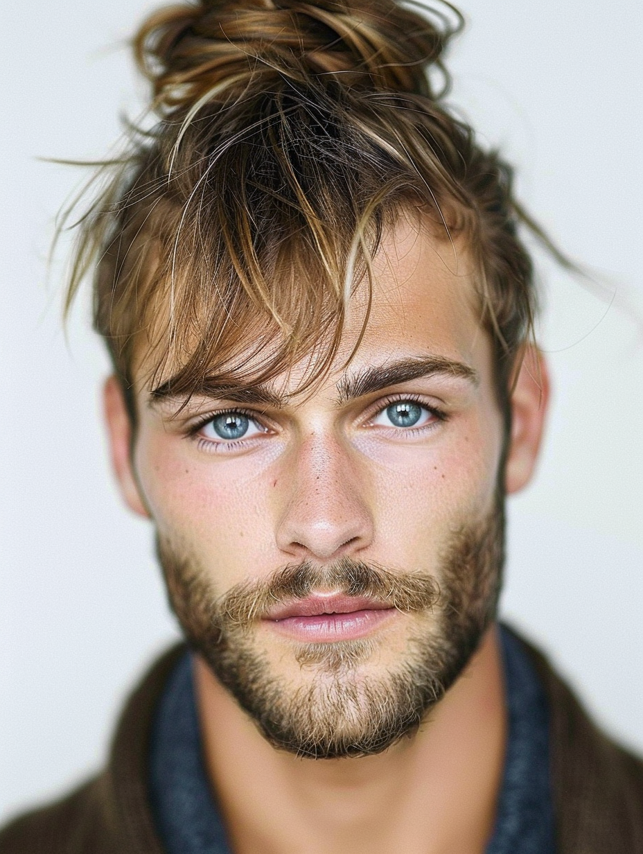 Exploring 34 Men Top Knot Hairstyle Ideas: From Elegant Wedding Looks ...