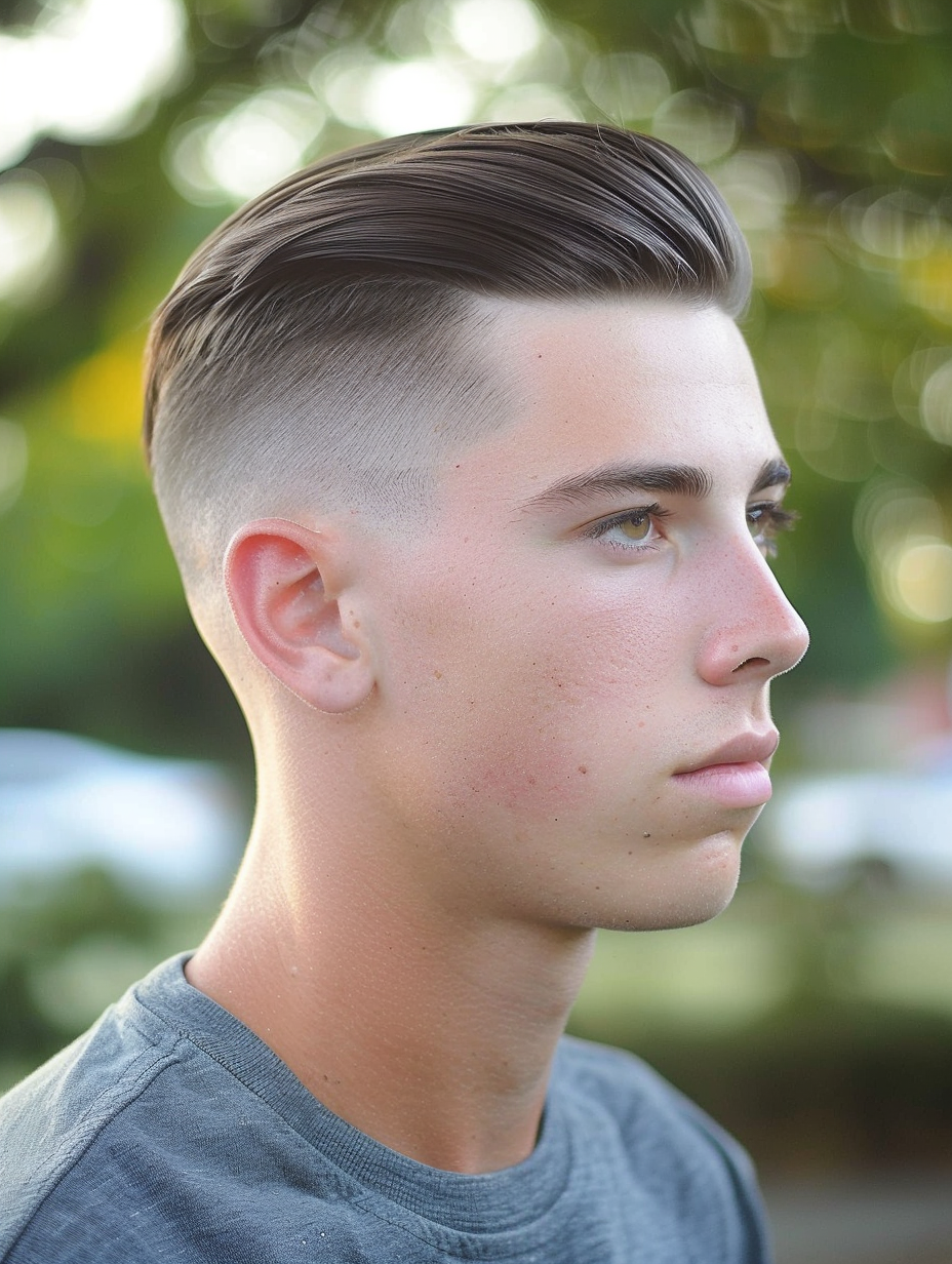 30 Buzz Cut Fade Haircut Ideas for Men Featuring Low Taper Mid Drop and ...