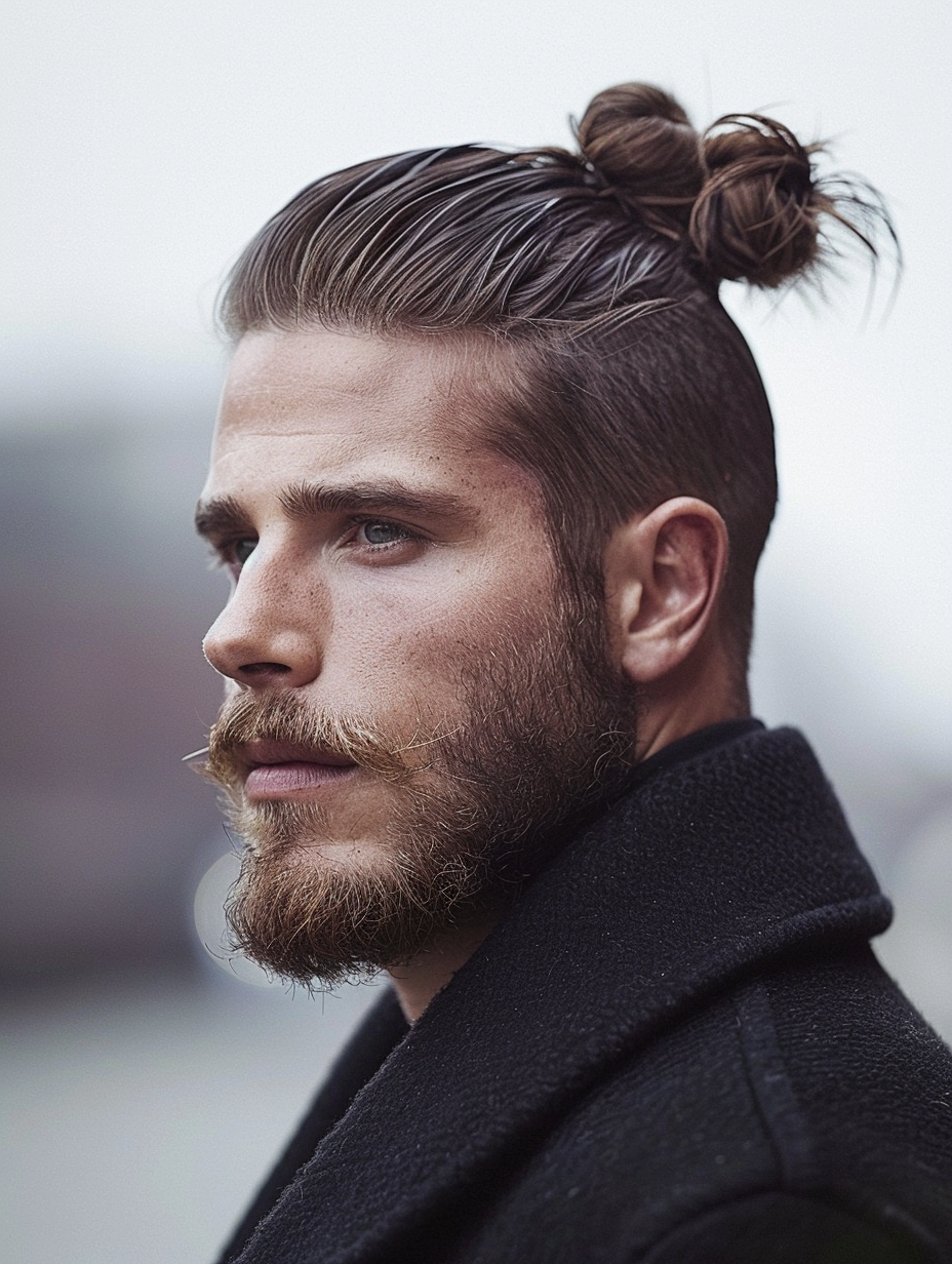 Exploring 31 Diverse Man Bun Hairstyles for Every Occasion from ...