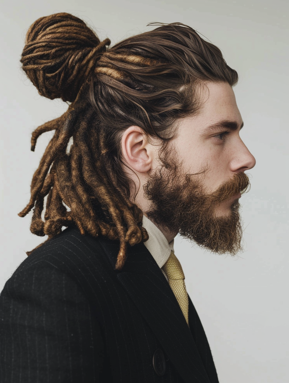 Exploring 28 Unique Dreadlocks Hairstyles for Men from Sporty Short to ...