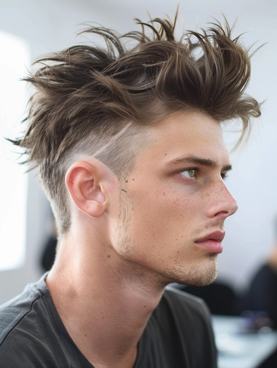 Exploring 27 Bold and Creative Mohawk Hairstyles for Men from Punk to ...