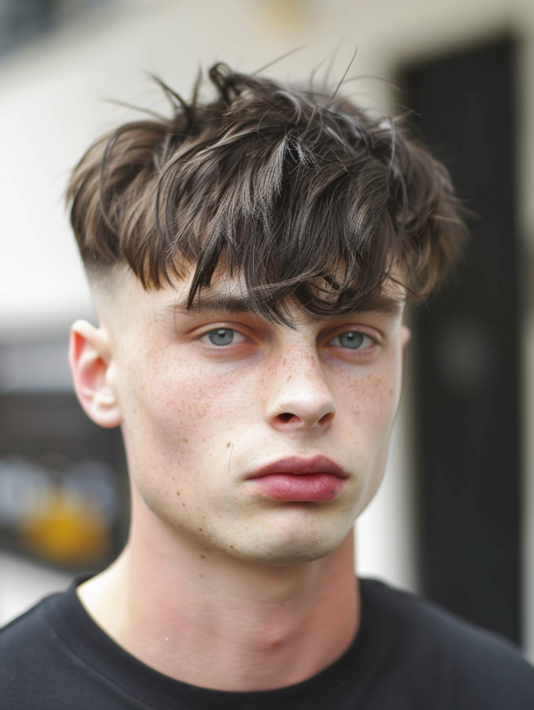 Exploring 32 Creative Taper Fade Haircut Ideas for Men with Curly and ...