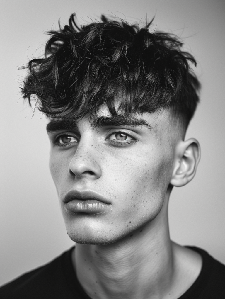 Exploring 29 Versatile Caesar Cut Men Hairstyles: Classic, Textured ...