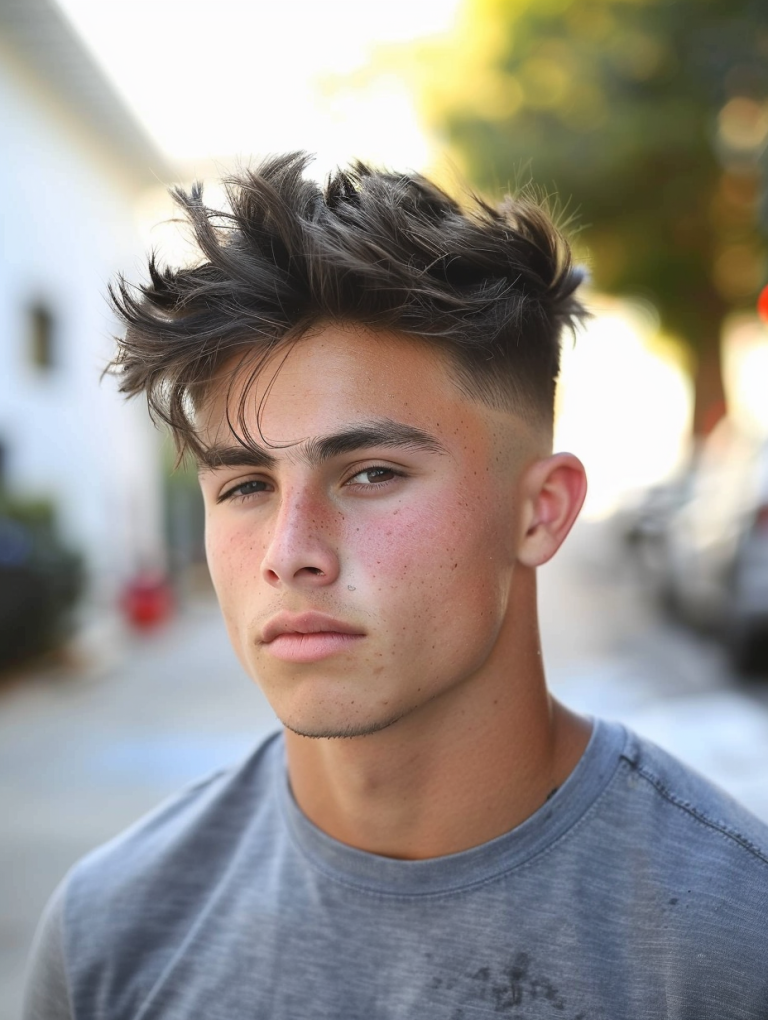 30 Buzz Cut Fade Haircut Ideas for Men Featuring Low Taper Mid Drop and ...