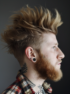 Exploring 32 Diverse Faux Hawk Hairstyles Mens: From Curly to Short ...