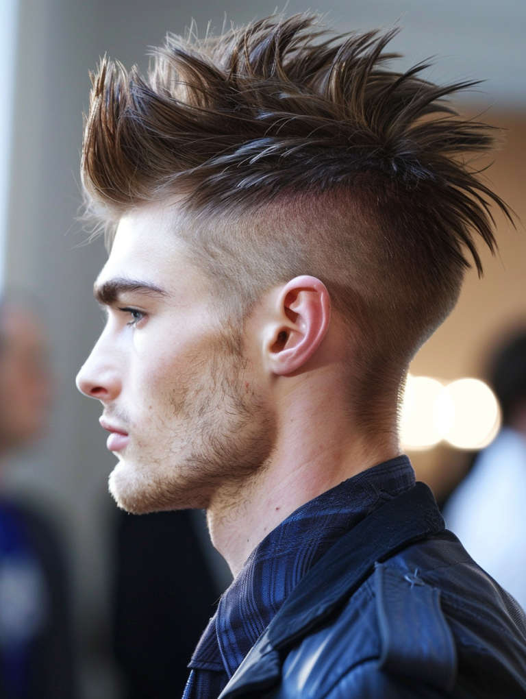 Exploring 27 Bold and Creative Mohawk Hairstyles for Men from Punk to ...