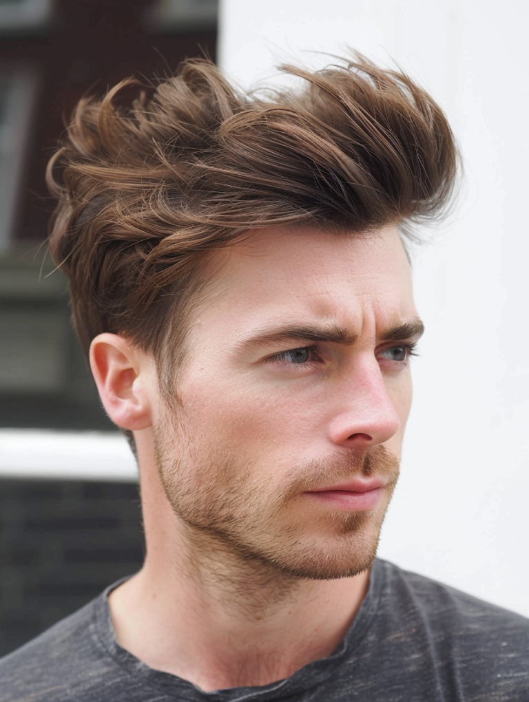 Exploring 32 Diverse Faux Hawk Hairstyles Mens: From Curly to Short ...