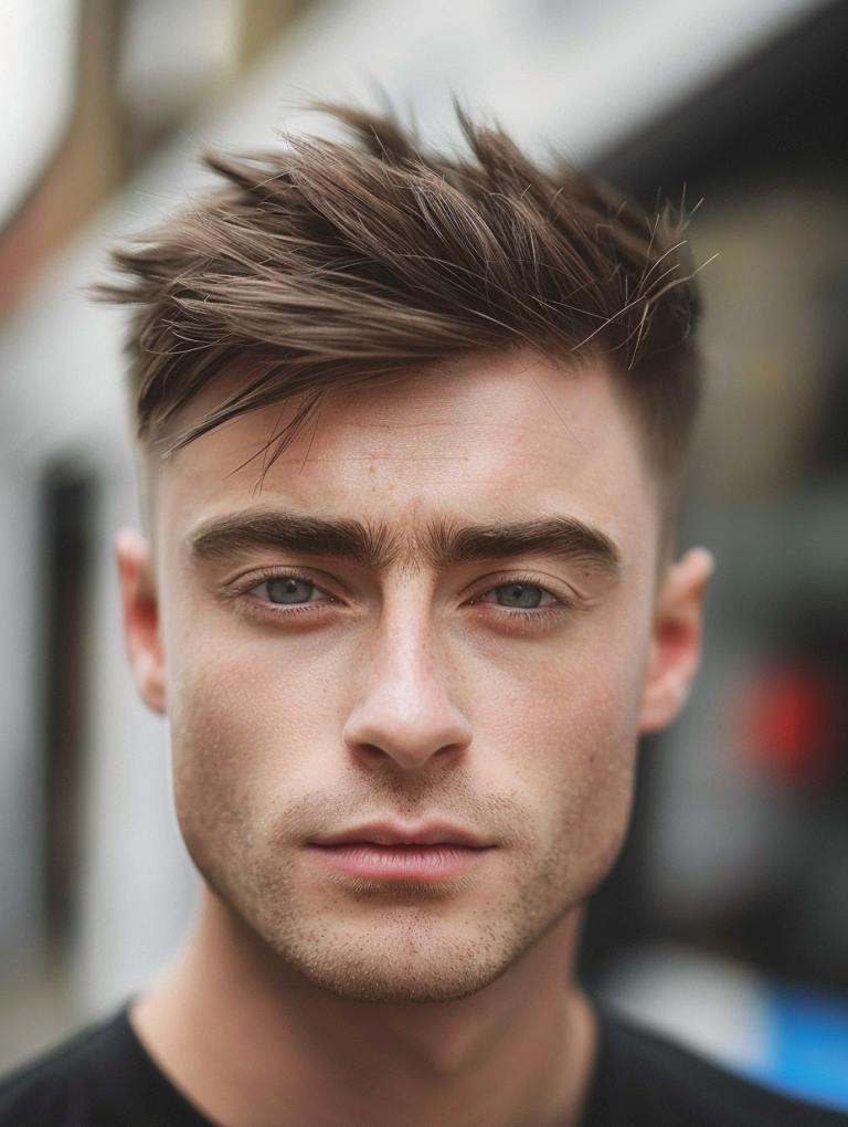 Exploring 29 Versatile Caesar Cut Men Hairstyles: Classic, Textured ...