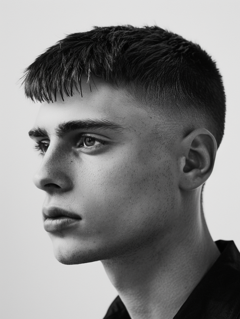 Exploring 29 Versatile Caesar Cut Men Hairstyles: Classic, Textured ...