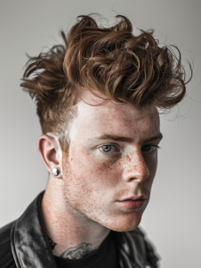 Exploring 32 Diverse Faux Hawk Hairstyles Mens: From Curly to Short ...